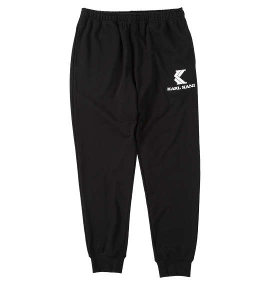大きいサイズ メンズ KARL KANI 裏毛 スウェット パンツ ブラック 1274-5340-2 3L 4L 5L 6L 8L