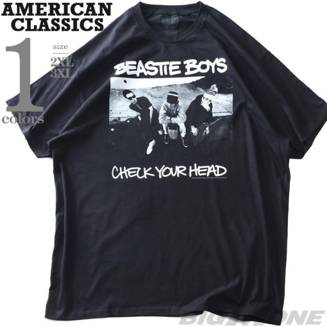大きいサイズ メンズ AMERICAN CLASSICS アメリカンクラシックス ビースティボーイズ 半袖 Tシャツ BEASTIE BOYS USA直輸入 beastieboys-c