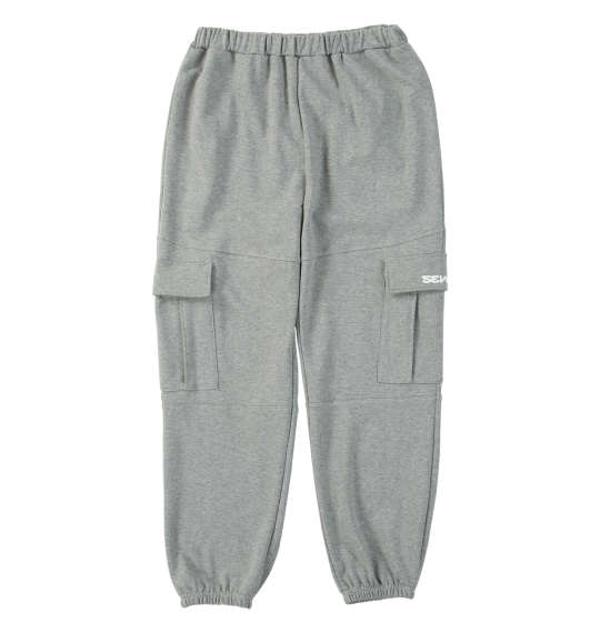 大きいサイズ メンズ SEVEN2 裏毛 スウェット カーゴ パンツ グレー 1264-5310-1 3L 4L 5L 6L 8L