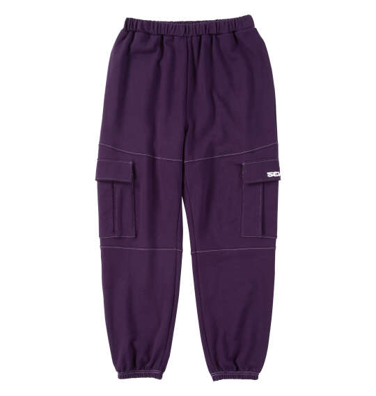 大きいサイズ メンズ SEVEN2 裏毛 スウェット カーゴ パンツ ダークパープル 1264-5310-3 3L 4L 5L 6L 8L