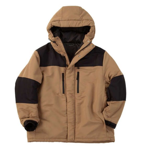 大きいサイズ メンズ Mc.S.P タスラン切替 中綿 ジャケット ベージュ 1273-5331-1 3L 4L 5L 6L 7L 8L