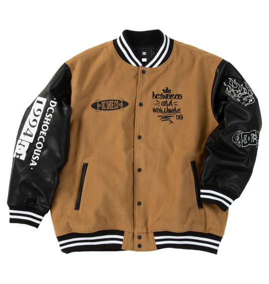 大きいサイズ メンズ DCSHOES 25VARSITY ジャケット ベージュ 1273-5365-1 3L 4L 5L 6L