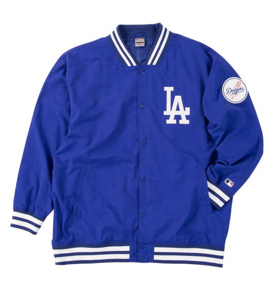 大きいサイズ メンズ Fanatics MLB ナイロン スタジアム ジャケット ブルー ロサンゼルス・ドジャース 1273-5380-1 3L 4L 5L 6L