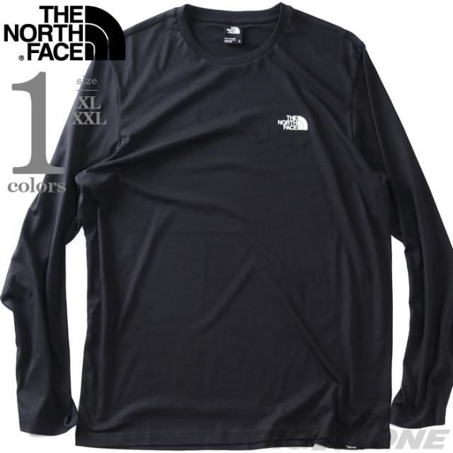 大きいサイズ メンズ THE NORTH FACE ノースフェイス プリント 長袖 Tシャツ SIMPLE DOME TEE USA直輸入 nf0a87qn-jk3