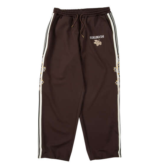 大きいサイズ メンズ YOIDORE 酒愛好家 トラック パンツ ブラウン 1274-5390-1 3L 4L 5L 6L