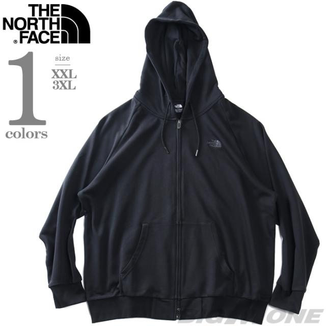 大きいサイズ メンズ THE NORTH FACE ノースフェイス ラグラン フルジップ パーカー USA直輸入 nf0a8f0h-jk3