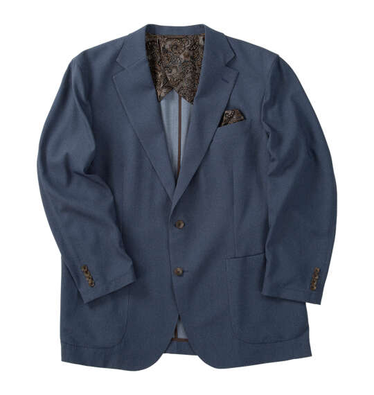 大きいサイズ メンズ MANCHES マルーデライト デニム スーツ ネイビー 1272-5300-1 3L 4L 5L 6L