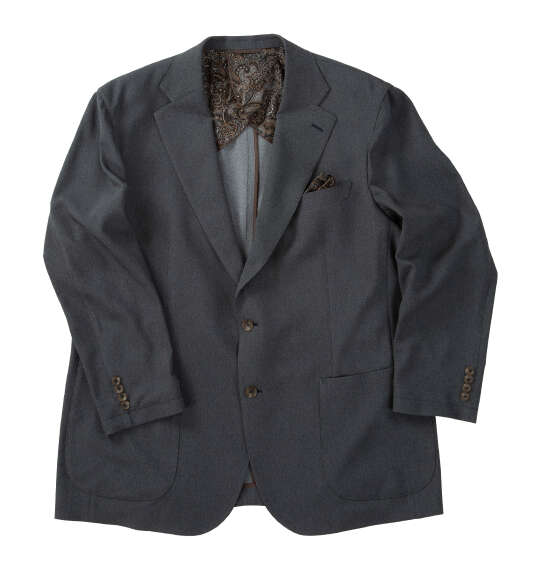 大きいサイズ メンズ MANCHES マルーデライト デニム スーツ グレー 1272-5300-2 3L 4L 5L 6L