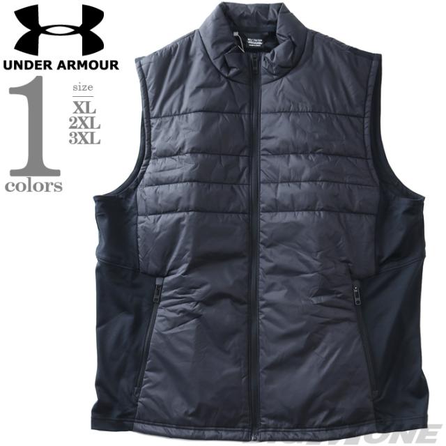 大きいサイズ メンズ UNDER ARMOUR アンダーアーマー 中綿 ベスト USA直輸入 um1916-999