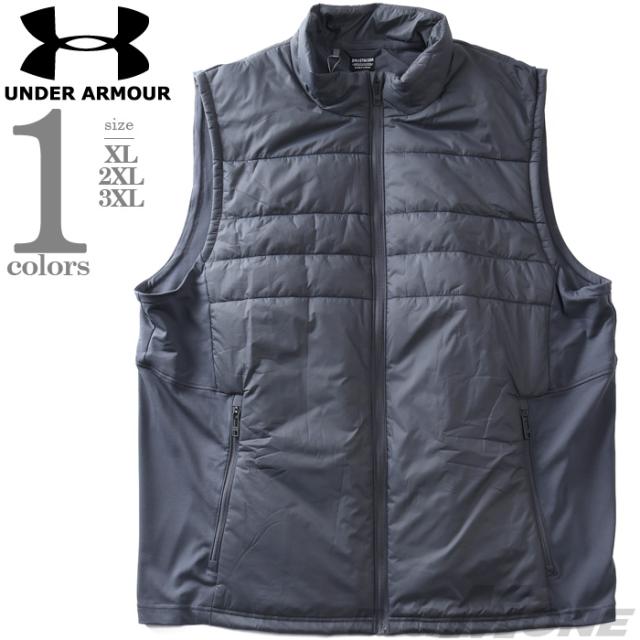 大きいサイズ メンズ UNDER ARMOUR アンダーアーマー 中綿 ベスト USA直輸入 um1916-9512