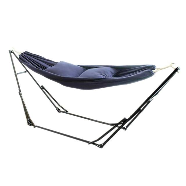 3WAY自立式ポータブルハンモック   ネイビー Sifflus シフラス