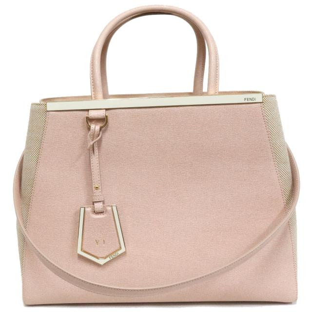 フェンディ トゥージュール 2wayバッグ(8BH250)ピンク ハンドバッグ ショルダーバッグ
