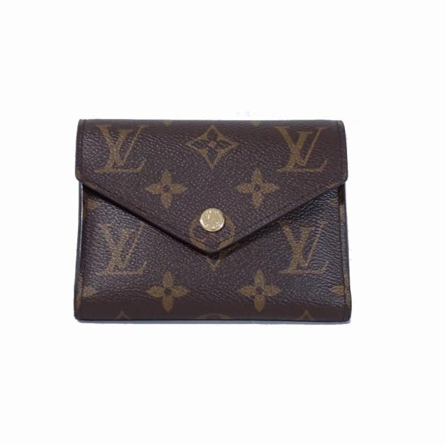【中古】ルイ・ヴィトン ポルトフォイユ・ヴィクトリーヌ(M62472)モノグラム