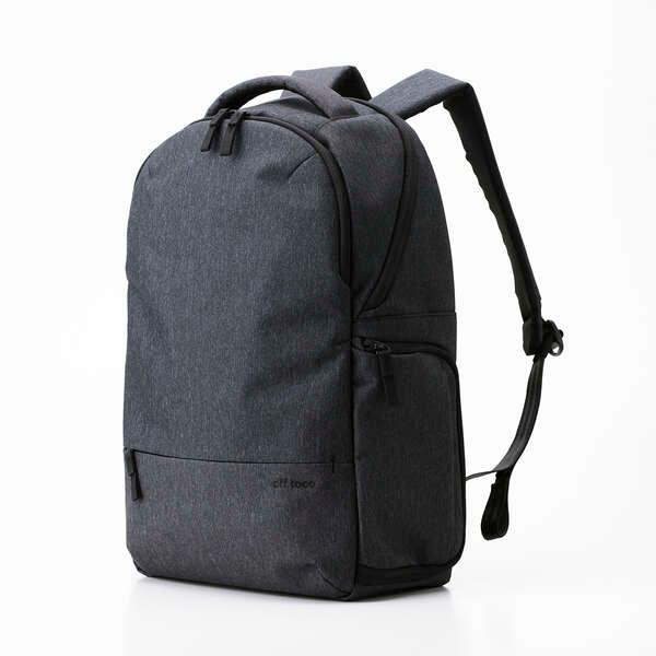 エレコム off toco バックパック オフトコ ポケット リュック バッグ Lサイズ ブラック BM-OFBPL01BK