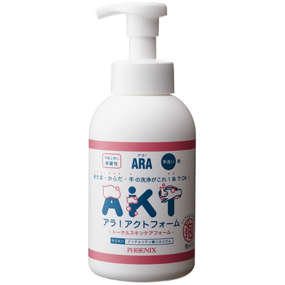 フェニックス　ARA　アラ！　アクトフォーム　手洗い用　詰替容器　500mL×30本入【取り寄せ商品・即納不可・代引き不可・返品不可】