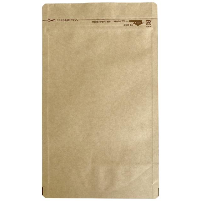 ラミジップ　KR-14　スタンドパック　アルミクラフトタイプ　32＋200×140(41)mm　50枚×14袋●ケース販売お徳用【メーカー直送】