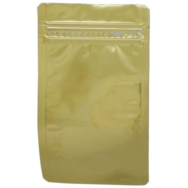 ラミジップ　AL-1013GD　アルミカラースタンドタイプ　32＋130×100(30)mm　ゴールド(金)　50枚×40袋●ケース販売お徳用【メーカー直送】