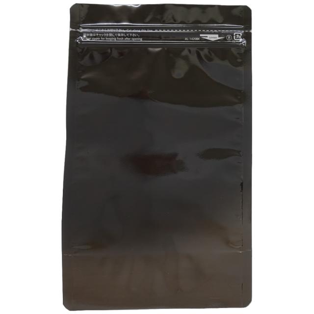 ラミジップ　AL-1420BK　アルミカラースタンドタイプ　32＋200×140(41)mm　ブラック(黒)　50枚×20袋●ケース販売お徳用【メーカー直送】