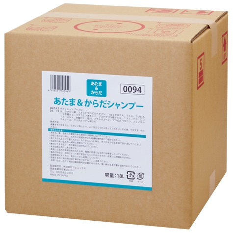 フェニックス　あたま＆からだシャンプー　18L【取り寄せ商品・即納不可・代引き不可・返品不可】