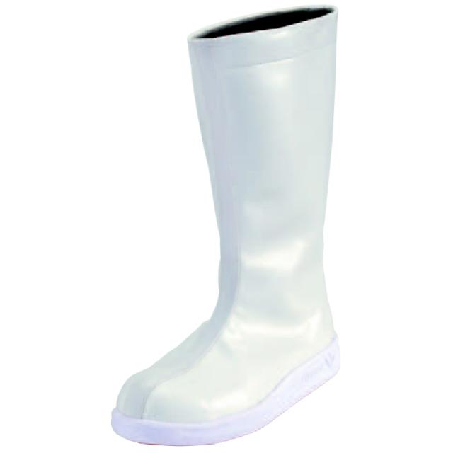 日進ゴム　Hyper V　先芯入り厨房シューズ(ロングタイプ)　#5400　白【取り寄せ商品・即納不可・代引き不可・返品不可】