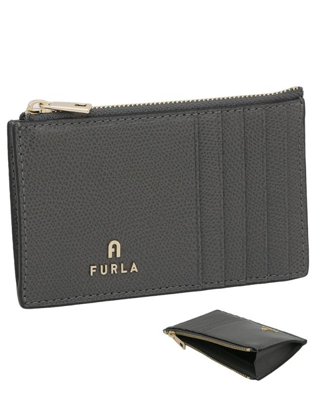 【2025年秋冬 新作】 フルラ Furla Camelia カードケース M URBAN GRAY グレー WP00310_ARE000_1007_4283S カメリア カードホルダー ケース 小銭入れ レディース 【新品 新作 未使用 正規品】