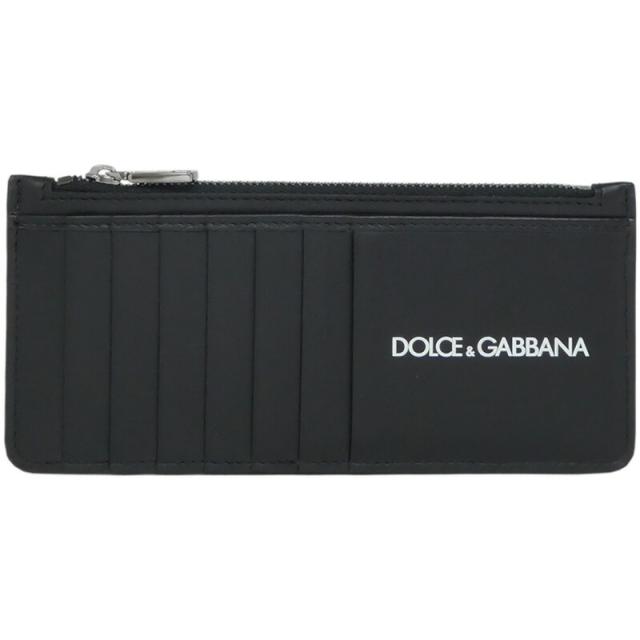 ドルチェ＆ガッバーナ カードケース ケース  ロング クレジットカードホルダー カーフスキン DOLCE＆GABBANA BP2172 AA062 HNI43 NERO ブラック ドルガバ【ギフト ラッピング無料】【新品 新作 未使用 正規品】