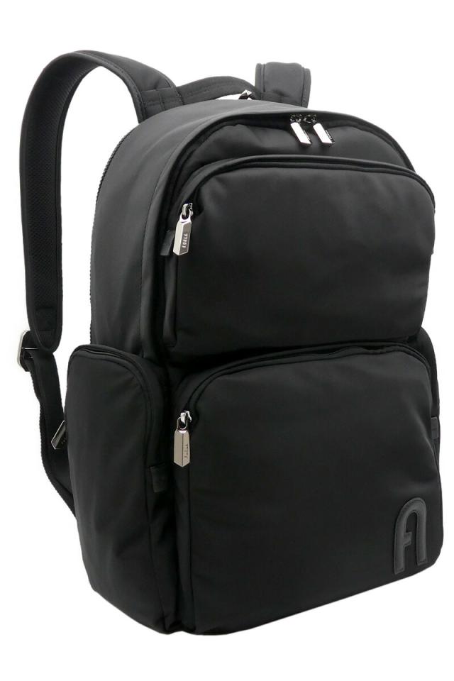 【2025年秋冬 新作】 フルラ Furla Man Orion バックパック XL NERO ブラック MB00147_BX3454_1057_O6000 オリオン ナイロン リュックサック メンズ【新品 新作 未使用 正規品】