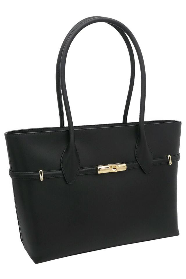 【2025年春夏 新作】 フルラ Furla Goccia トートバッグ L NERO ブラック WB01497_BX3104_1007_O6000 ゴッチャ ショルダーバッグ レディース 【新品 新作 未使用 正規品】