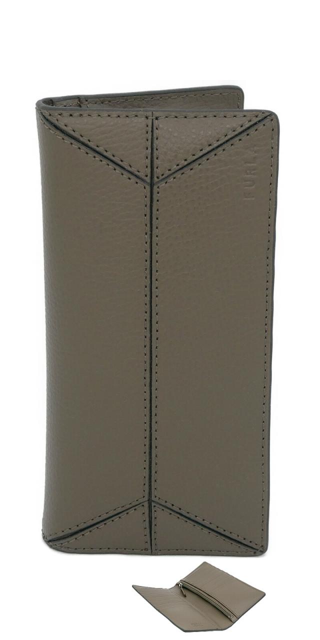 【2025年春夏 新作】 フルラ Furla Man Giove 長財布 S MOKA ブラウン MP00090_BX2979_1057_MA000 ジョベ エドロ 2つ折り財布 小銭入れ付 メンズ 【新品 新作 未使用 正規品】