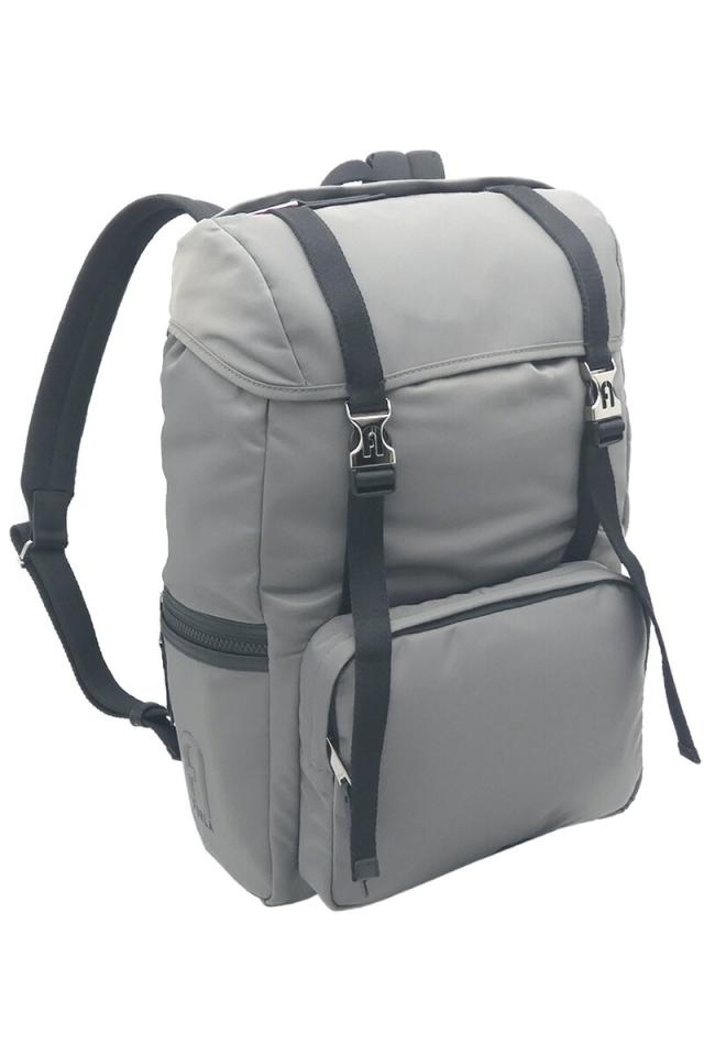 フルラ FURLA MAN COSMOバックパック M LIGHT LAPIS グレー MB00038_S50000_1057_2548S コスモ フラップ式 ナイロン リュックサック A4対応 メンズ 【新品 新作 未使用 正規品】