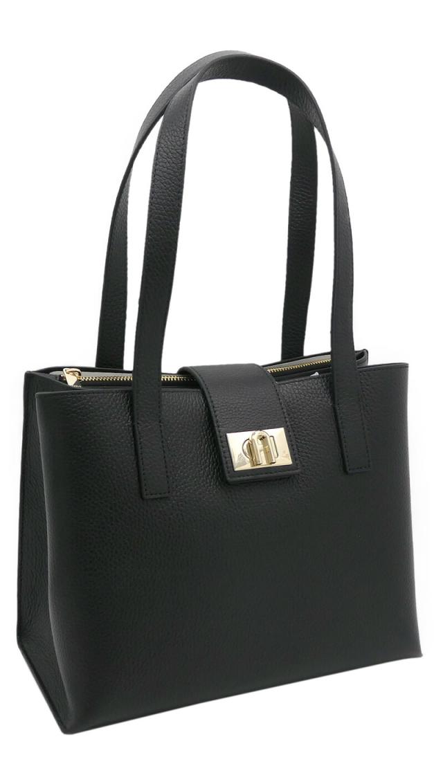 フルラ Furla 1927 トートバッグ M NERO ブラック WB01098_HSF000_1007_O6000 1927 ショルダーバッグ レディース 【新品 新作 未使用 正規品】