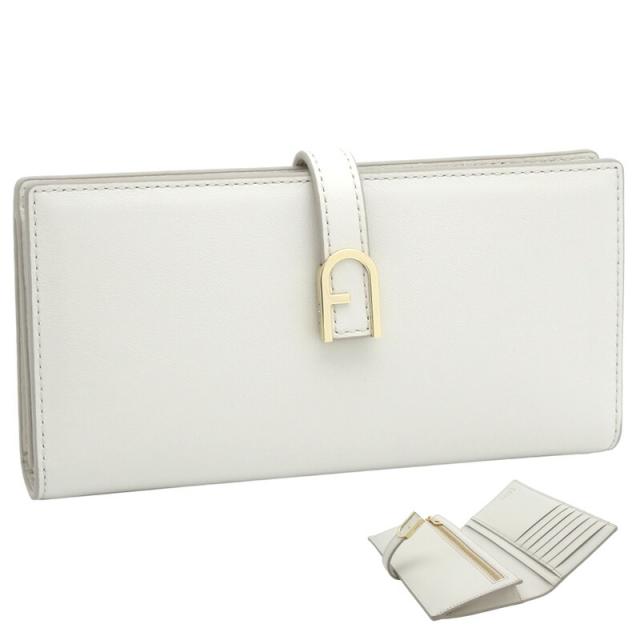 フルラ Furla Flow コンチネンタルウォレット MARSHMALLOW オフホワイト WP00402_BX2045_1007_1704S フロー 二つ折り長財布 Xl レディース 【新品 新作 未使用 正規品】