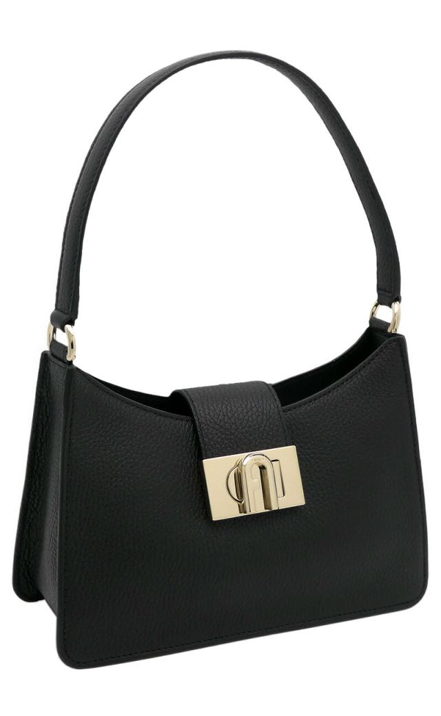 フルラ Furla 1927 ショルダーバッグ S Nero ブラック WB01114_HSF000_1007_O6000  ホーボーバッグ  レディース 【新品 新作 未使用 正規品】