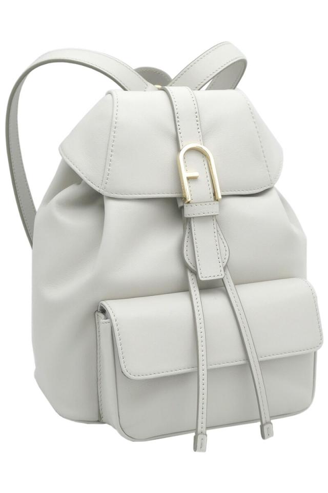 フルラ Furla Flow フロー バックパック S Marshmallow オフホワイト WB01084_BX2045_1007_1704S  リュックサック  レディース 【新品 新作 未使用 正規品】