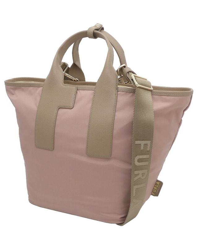 フルラ Furla Piuma トートバッグ L ALBA+BALLERINA i+GREIGE ベージュピンク系 WB01249_BX3050_1007_3177S ピューマ 2WAY ショルダーバッグ レディース 【新品 新作 未使用 正規品】