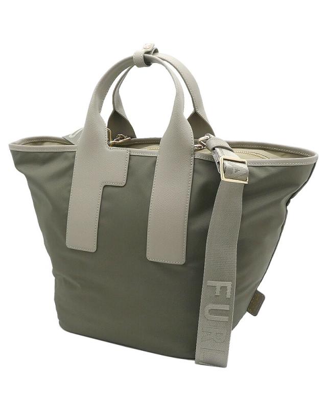 フルラ Furla Piuma トートバッグ L SAGE+VETIVER+MARMO c セージグリーン WB01249_BX3050_1007_3183S ピューマ 2WAY ショルダーバッグ レディース 【新品 新作 未使用 正規品】