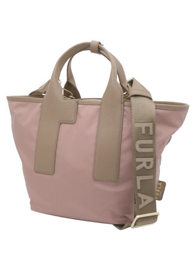 フルラ Furla Piuma トートバッグ M ALBA+BALLERINA i+GREIGE ベージュピンク系 WB01269_BX3050_1007_3177S ピューマ 2WAY ショルダーバッグ レディース 【新品 新作 未使用 正規品】