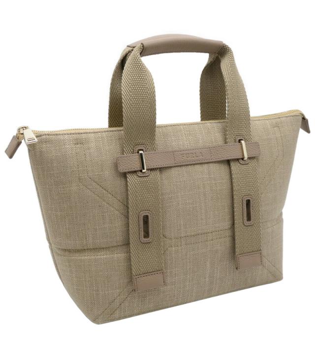 フルラ Furla Giove トートバッグ M NATURALE+GREIGE ベージュ WB01178_BX3015_1007_3129S ジョベ ショッピングバッグ レディース 【新品 新作 未使用 正規品】