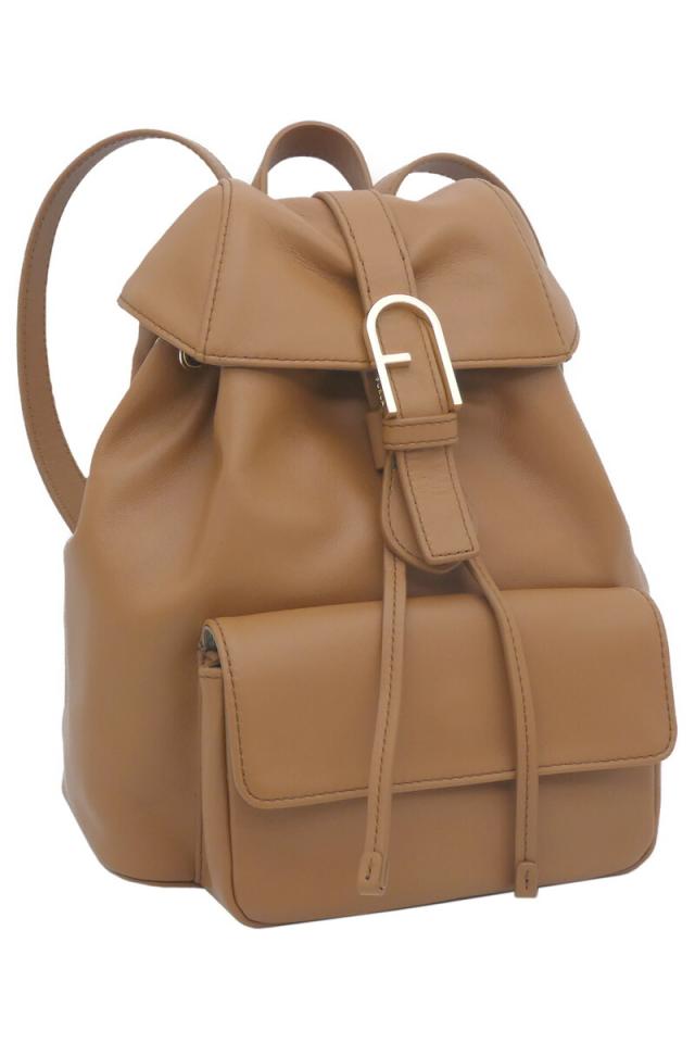 フルラ Furla Flow バックパック S BRANDY ブラウン WB01084_BX2045_1007_RY000 フロー リュックサック レディース 【新品 新作 未使用 正規品】