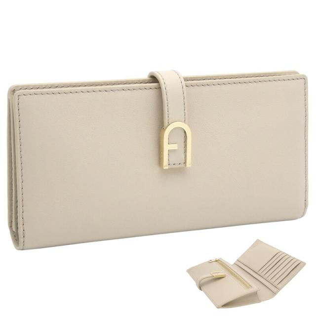 フルラ Furla Flow 長財布 XL AVENA クリーム系 WP00402_BX2045_1007_8E000 フロー 二つ折り コンチネンタルウォレット レディース 【新品 新作 未使用 正規品】