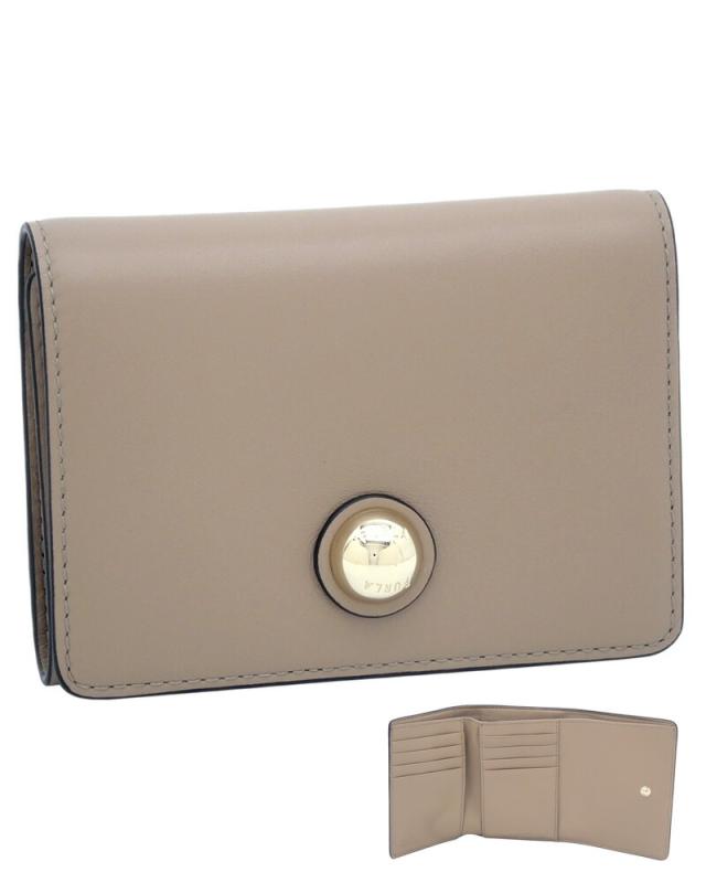 フルラ Furla  コンパクト財布 M GREIGE グレージュ WP00442_AX0733_1007_1257S スフェラ 三つ折り コンパクトウォレット レディース 【新品 新作 未使用 正規品】