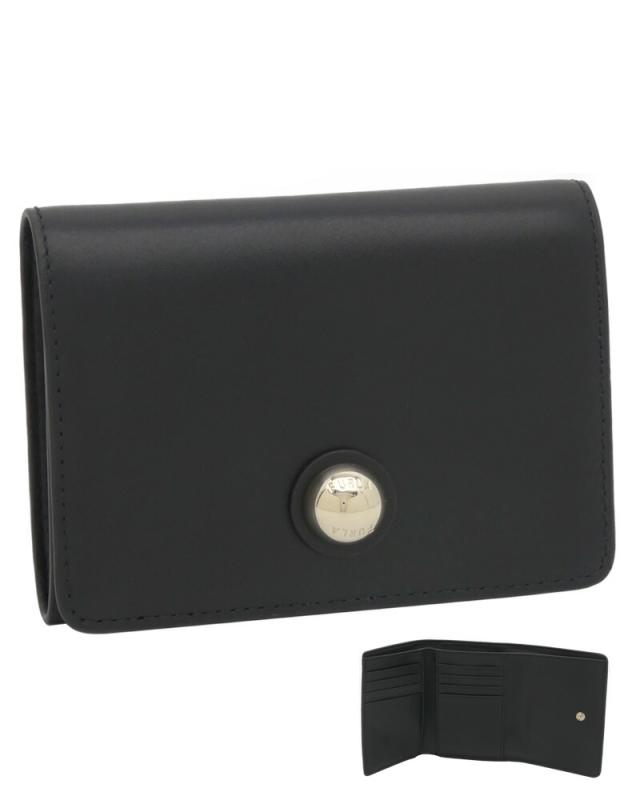 フルラ Furla  コンパクト財布 M NERO ブラック WP00442_AX0733_1007_O6000 スフェラ 三つ折り コンパクトウォレット レディース 【新品 新作 未使用 正規品】