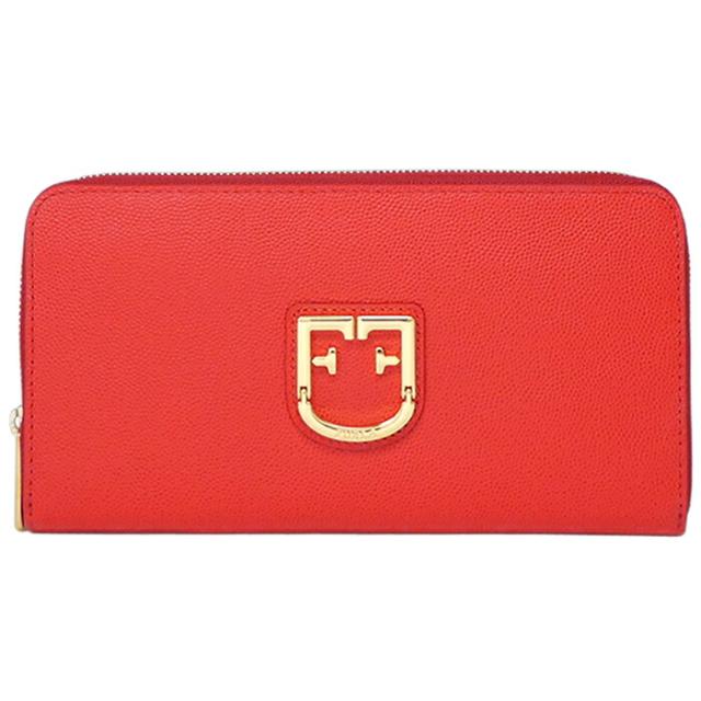 フルラ ベルヴェデーレ ジップアラウンド ウォレット ラウンドファスナー 長財布 PBF2 FURLA 1008483 BELVEDERE XL ZIP AROUND KISS f レッド ST.BOUCLE' レディース【ギフト ラッピング無料】【新品 新作 未使用 正規品】