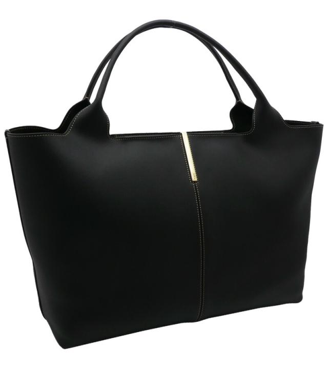 【2025年秋冬新作】 トッズ TOD'S レザー ショッピング バッグ ミディアム XBWEBRA0300UBLB999 tods A4対応 トートバッグ ショルダーバッグ ブラック レディース 【新品 新作 未使用 正規品】