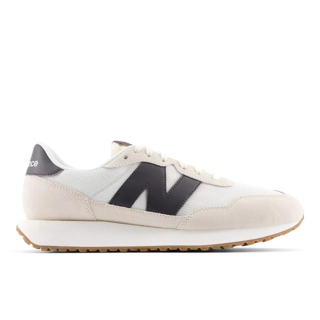 ニューバランス new balance MS237 WB(オフホワイト/ブラック) 横幅D ユニセックス レディース メンズ レトロ ランニング シューズ スニーカー 運動靴 女性 男性 NB 2025秋冬