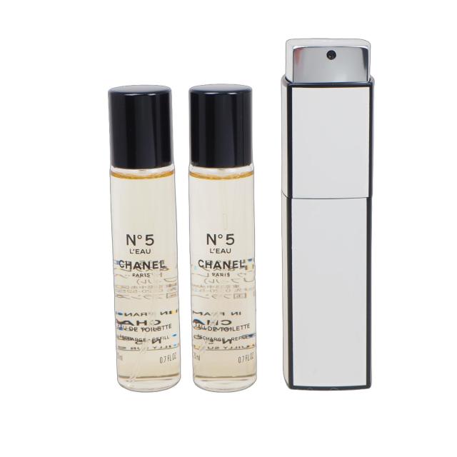 CHANEL シャネル   N°5 ロー ツィスト ＆ スプレイ EDT  ツイスト スプレー 20ml×3  メール便OK 並行輸入品