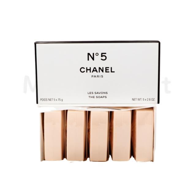 【限定】CHANEL シャネル N°5 レ サヴォン 5×75g 【メール便NG】[並行輸入品]