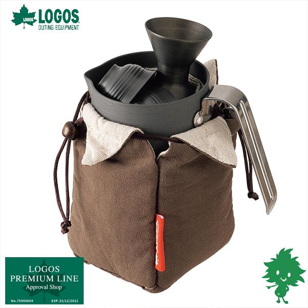 LOGOS ロゴス アウトドア熱燗セット 81280308 クッキング クッカー 2人用 収納巾着付き キャンプ アウトドア 金属製徳利 送料無料