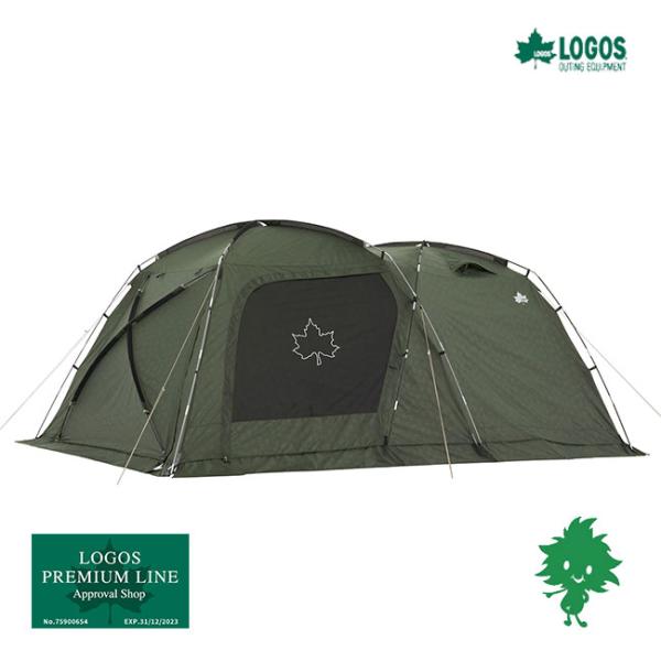 LOGOS/ロゴス neos PANEL 71201033 スクリーンドゥーブル L-BD 家族 大人数 ファミリー 収納バッグ 多機能 4人 ２ルーム テント タープ 簡単設置 Lサイズ