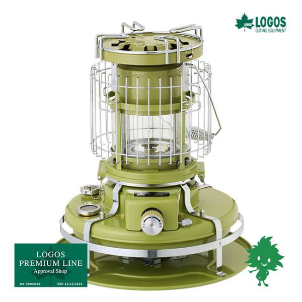 LOGOS/ロゴス 81060081 LOGOS×ALADDIN パノラマストーブクッカー 暖房 煮炊き お手入れ簡単 対震自動消火装置 グリーン ストーブ 石油こんろ